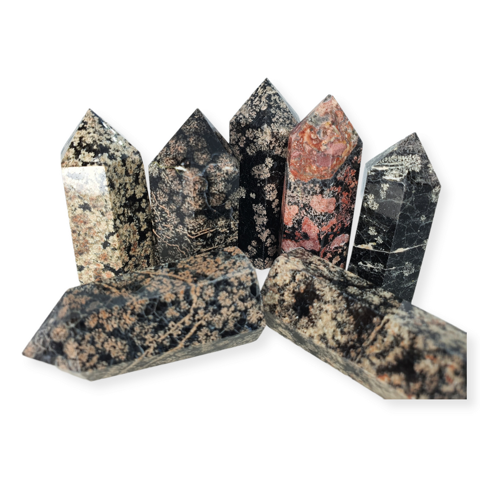 Crystals - Obsidian (Firecracker/Firework/Starry Night obsidian/Flower ...